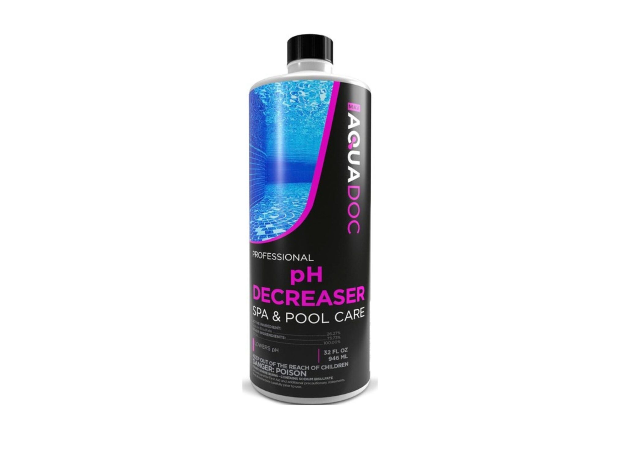 AquaDoc pH Decreaser for Hot Tub and Spa – pH Down Hot Tub Chemicals ...